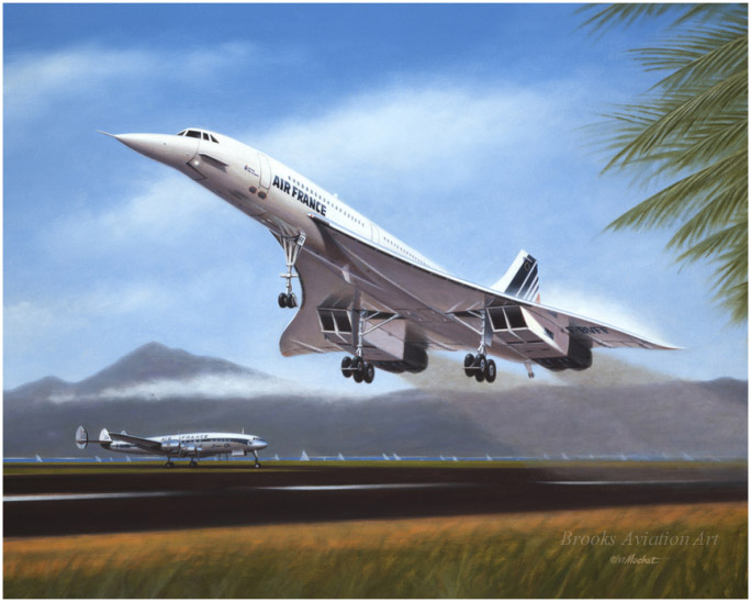 Tahiti Takeoff - by Mike Machat